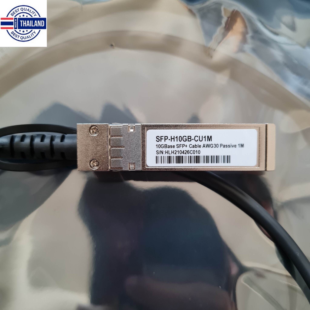 1m Direct Attach Copper Fiber Optical Cable 10G Copper SFP+ DAC AWG30 ...