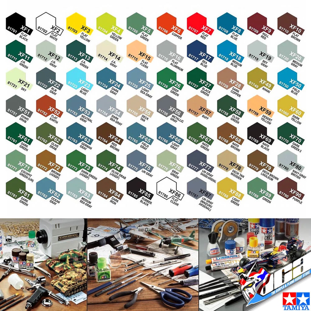 TAMIYA 81786 XF-86 XF86 FLAT CLEAR MATT MATTE เคลือบด้านใส ACRYLIC ...