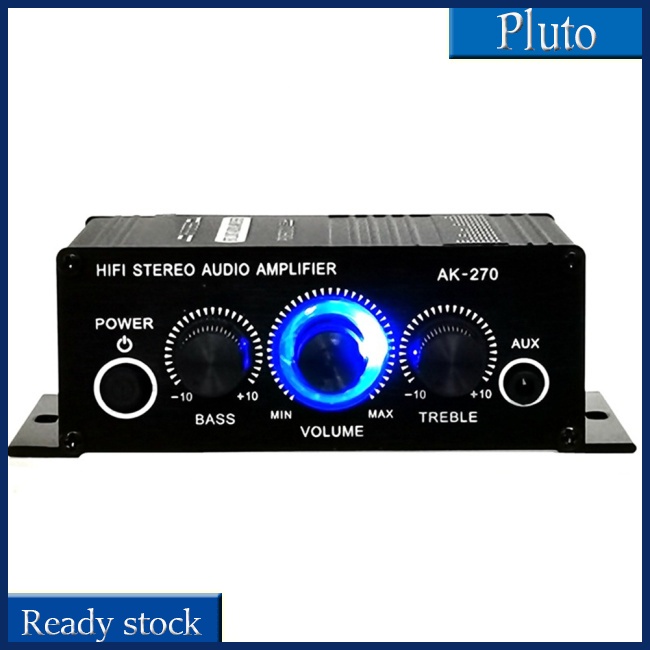ใหม่ เครื่องขยายเสียงสเตอริโอ AK270 20Wx2 12V 2 ช่องทาง สําหรับบ้าน ...
