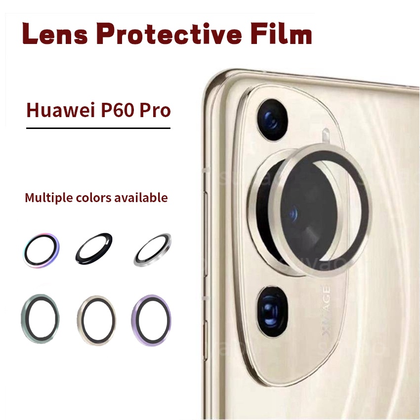 สําหรับ Huawei P60 Pro P60Pro Eagle Eye เลนส์กล้อง ฟิล์ม HuaweiP60 HuaweiP60Pro HD โค้ง กระจก ...
