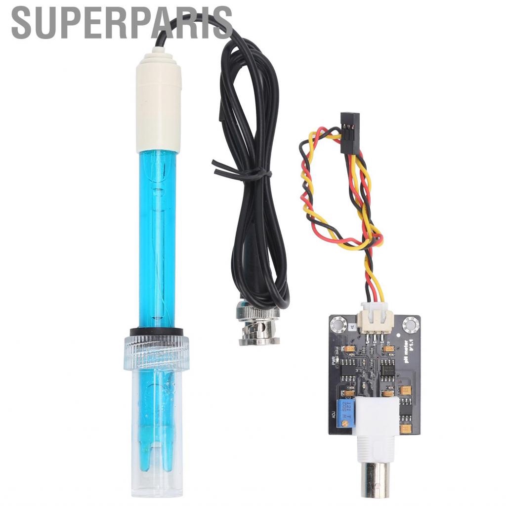 Superparis PH Sensor Module Acid‑Base 0-14PH ช่วงการวัดอุปกรณ์เสริมการ ...