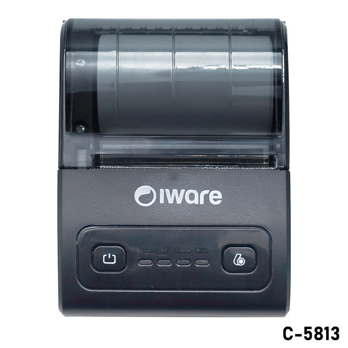 เครื่องพิมพ์มือถือ C5813 บลูทูธ 58 มม. Iware C-5813 | Shopee Thailand