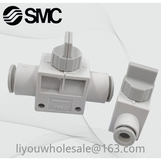 Smc Two-Way Three-Way Manual Switch Valve VHK3A-VHK2A-04F-06F-08F-10F-12F-01S-02S | Shopee Thailand