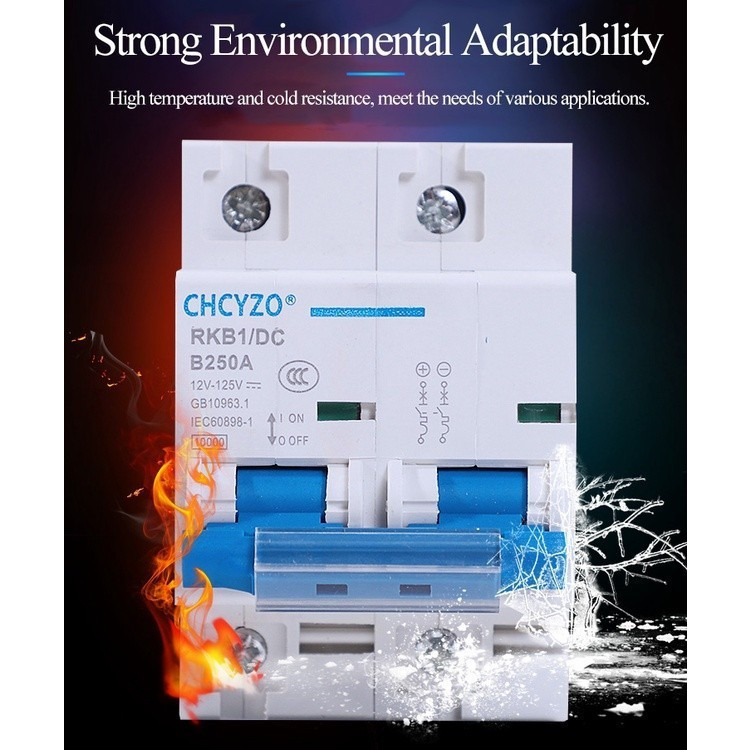 Chcyzo 1P 2P DC Breaker สวิตช์แบตเตอรี่ High Current รถยนต์ไฟฟ้า ...