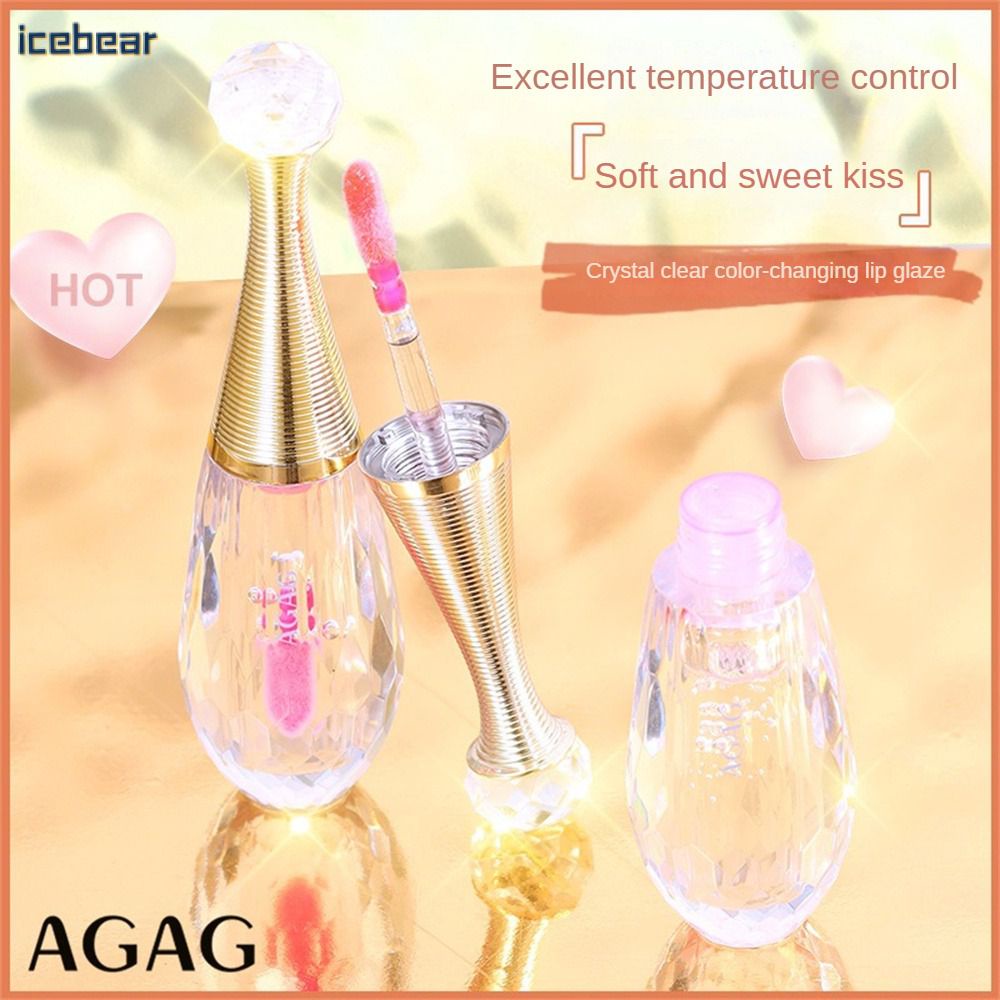 AGAG Crystal Clear Color Changing Lip Glaze ให้ความชุ่มชื้นและยาวนาน ...