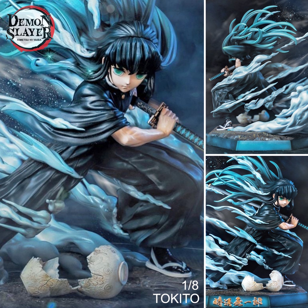 Figure ฟิกเกอร์ Jianke JK Studio Demon Slayer ดาบพิฆาตอสูร Tokito Muichiro โทคิโตะ มุอิจิโร่ 1/8 ...