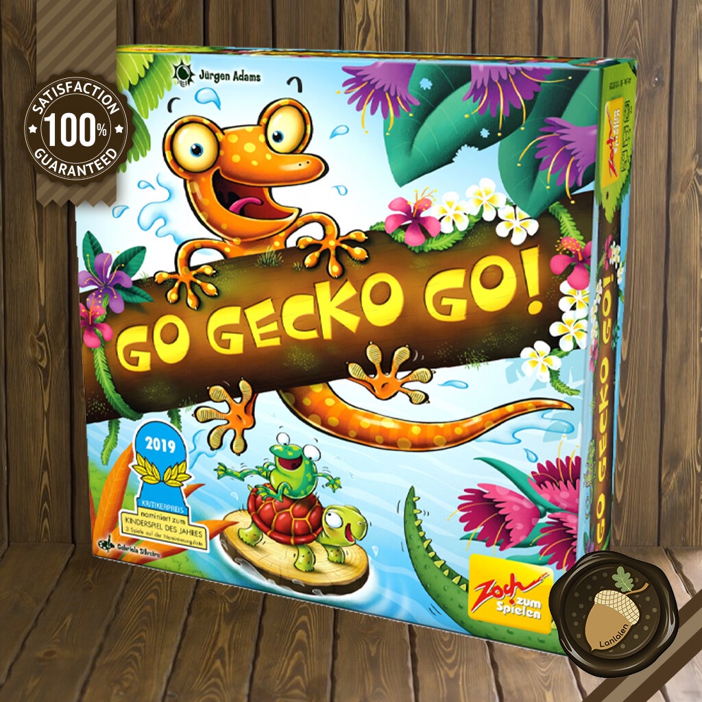 Go Gecko Go [DE] บอร์ดเกมแท้ คู่มือภาษาเยอรมัน | Shopee Thailand