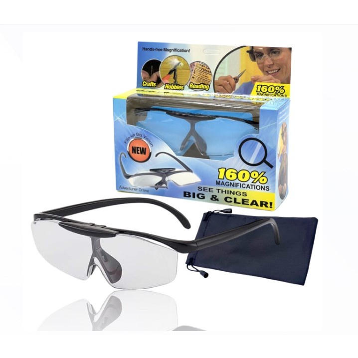 Handleless magnifying glass แว่นขยายไร้มือจับ เลนส์แว่นพลังให้กำลังขยาย ...