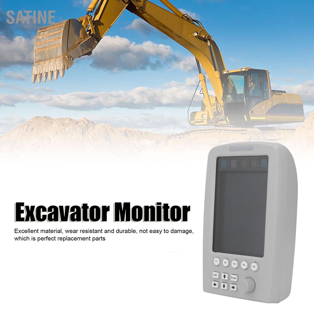 SaTine Excavator Monitor จอแสดงผล LCD มาตรวัดแผงควบคุม PC 135‑215‑330 ...