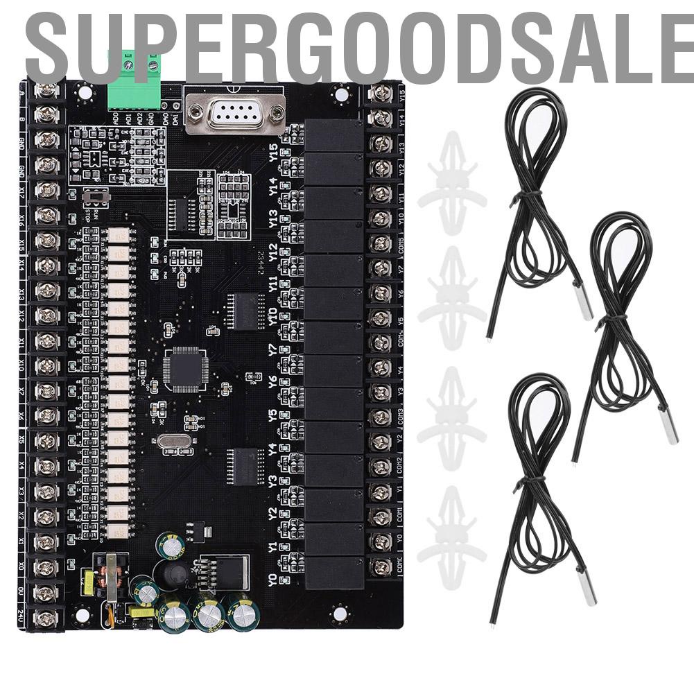 Supergoodsales Industrial Control Board PLC Controller Module NTC Temperature Measurement FX1N ...