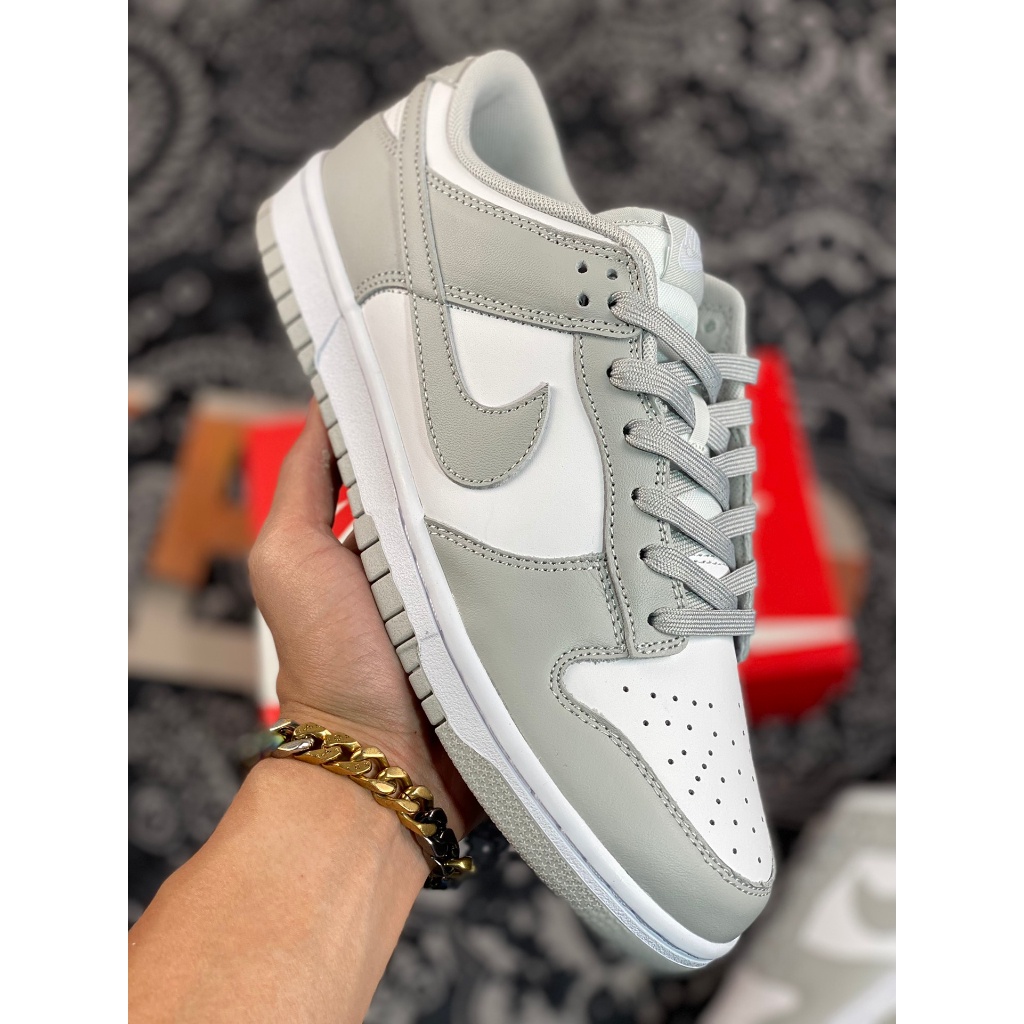 Nike sb Dunk Low cut Retro white gray Grey fog Running Unisex Sport ...