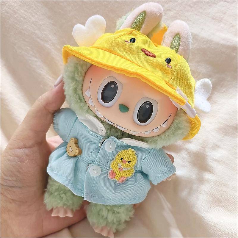 popmart labubu heart macaron เสื้อผ้าตุ๊กตาน่ารัก ผ้าฝ้าย แบบเปลี่ยน ...