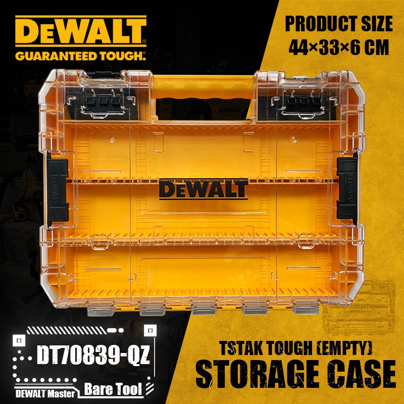 Dewalt DT70839 ขนาดใหญ ่ Tough Case ไขควงที ่ ว ่ างเปล ่ า Bit อะไหล ่ ...