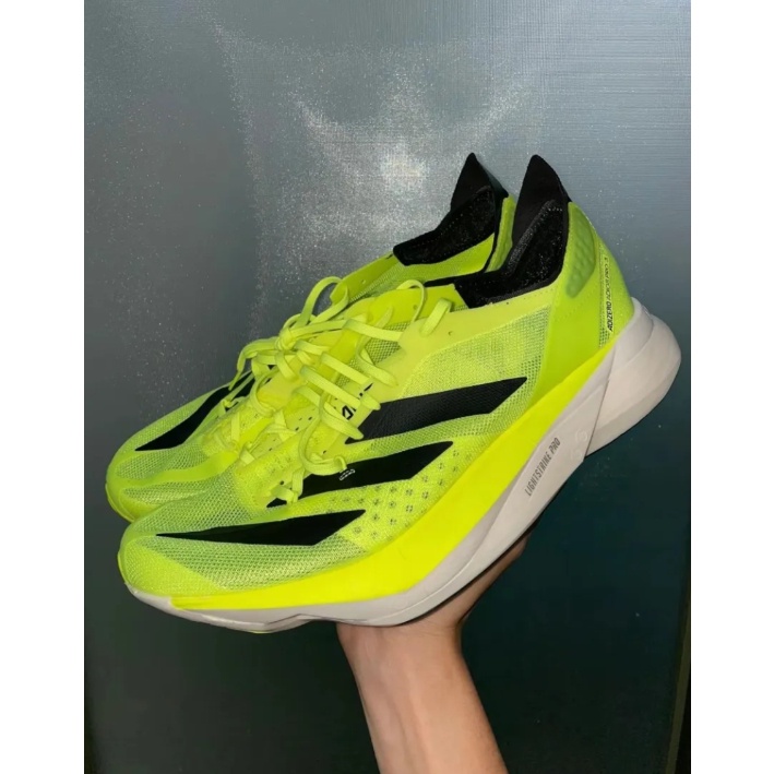 adidas Adizero Adios Pro 3 black and yellow ของแท้ 100% | Shopee Thailand