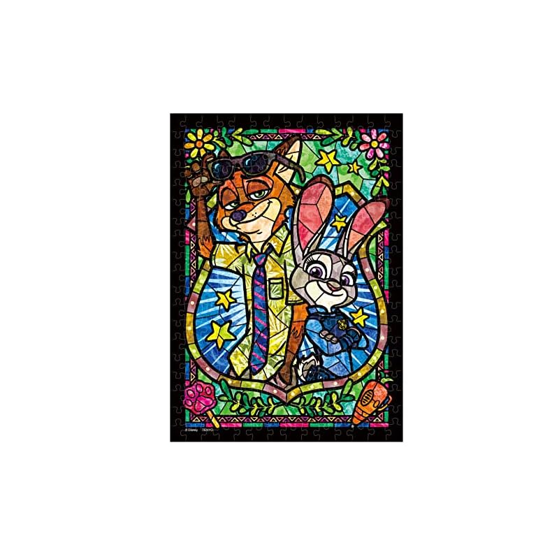 266 pieces Jigsaw Puzzle Zootopia Judy & Nick Squeezed Series [Stained ...