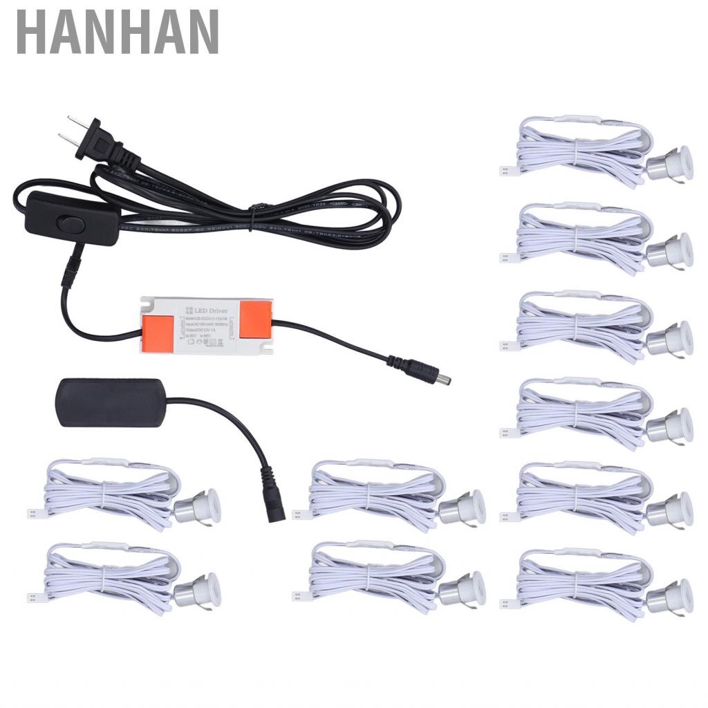 Hanhan 1W Mini LED Spotlight Jewelry Showcase Display Light Ceiling Recessed RV Micro Reading ...