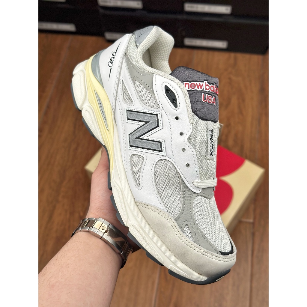New Balance 990 v3 x Teddy Santis 'Sea Salt' Nb990 M990AL3 NB รองเท้า ...