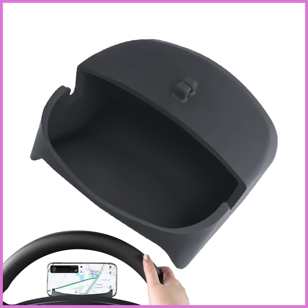 steering wheel silicone bracket mobile phone holder Attached to the car ...