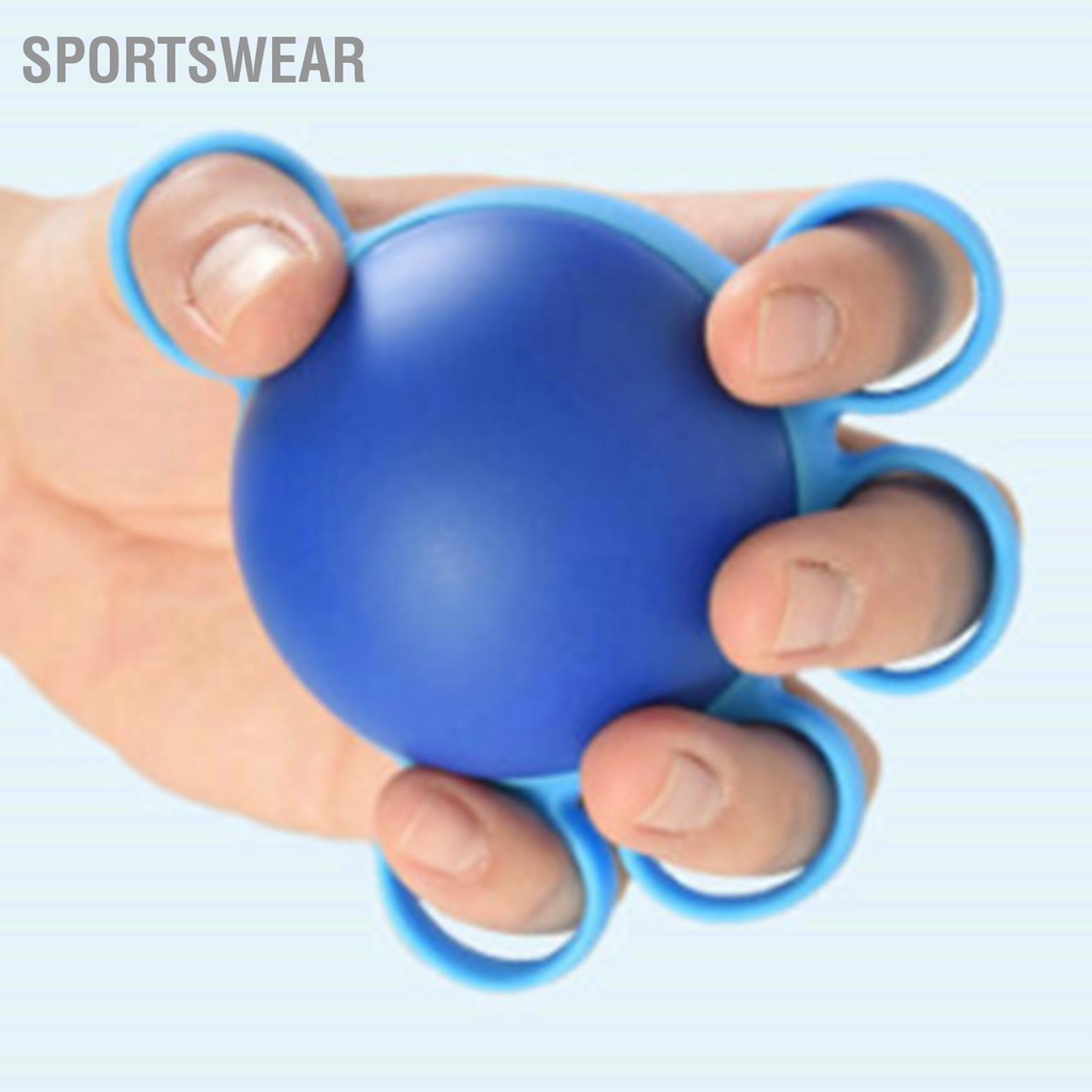 Sportswear Finger Ball ยืดหยุ่น PU ซิลิโคน Hand Therapy Grip ...