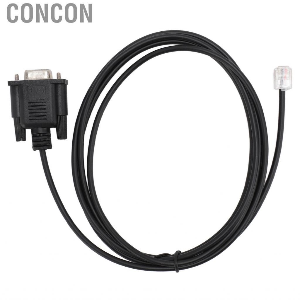 Concon Serial Console Cable PVC Heat Resistant DB9 RS232 To RJ11 6P4C ...