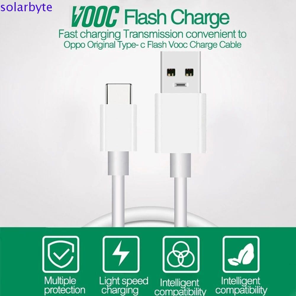 Solarbyte VOOC Flash Charger ชาร์จ 5V/4A 5V/2A USB Charger Micro USB Type-C สําหรับ OPPO VOOC ...