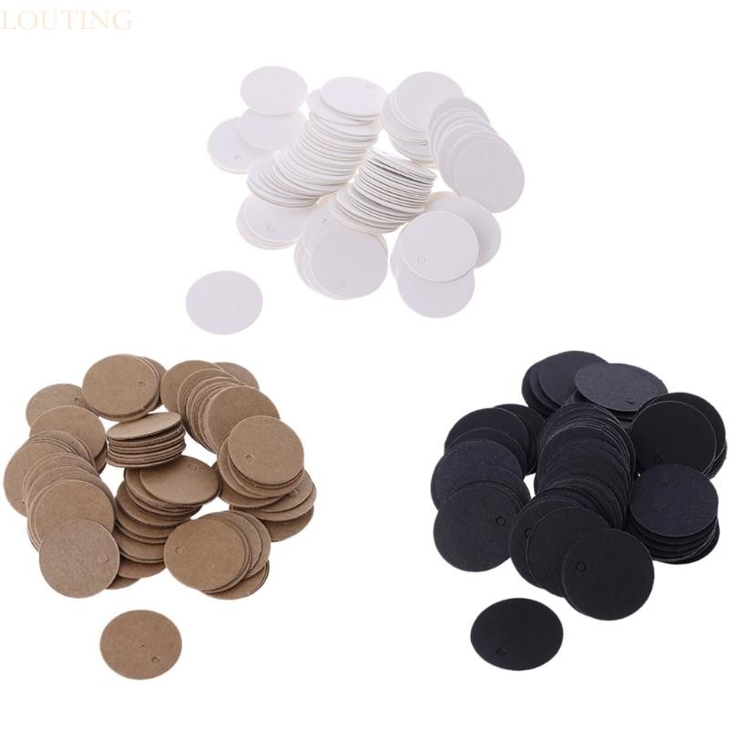 Louting 100 ชิ้นกระดาษคราฟท์เปล่าแขวนแท็กงานแต่งงานโปรดปรานป้ายราคา ...