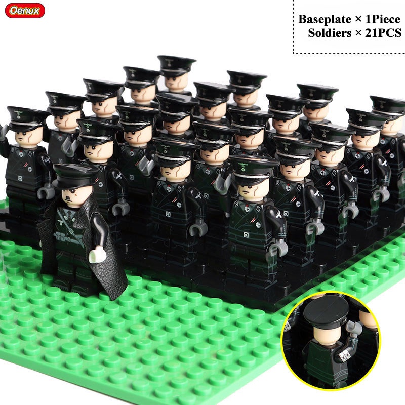 New WW2 The Battle Of Normandy Military Building Block World War 2 Mini ...