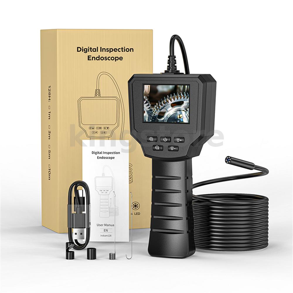 Inskam กล้องเอนโดสโคป 8.0 มม. พร้อมกล้อง HD แบตเตอรี่ 2 ชั่วโมง IP67 ...