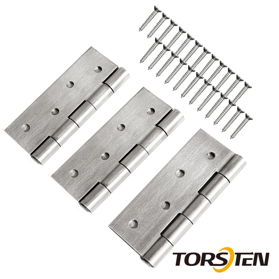 GlobalHouse TORSTEN บานพับสแตนเลส 4 x3 x2มม (ลูกปืน4BB) แพ็ค 3ชิ้น รุ่น ...