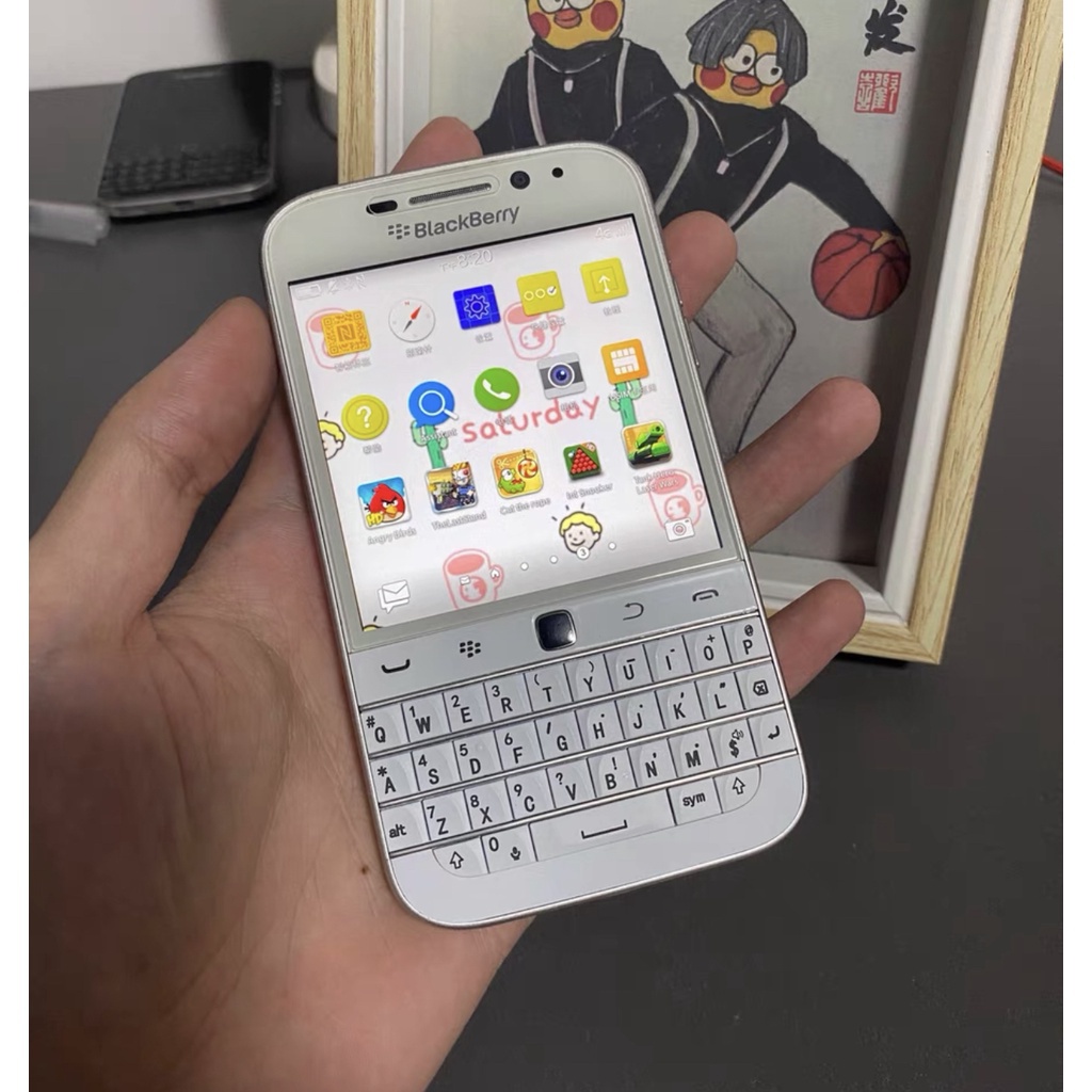 Blackberry Q20 สมาร์ทโฟน 3.5 นิ้ว Dual Core 16GB ROM 2GB RAM 4G LTE 8MP ...