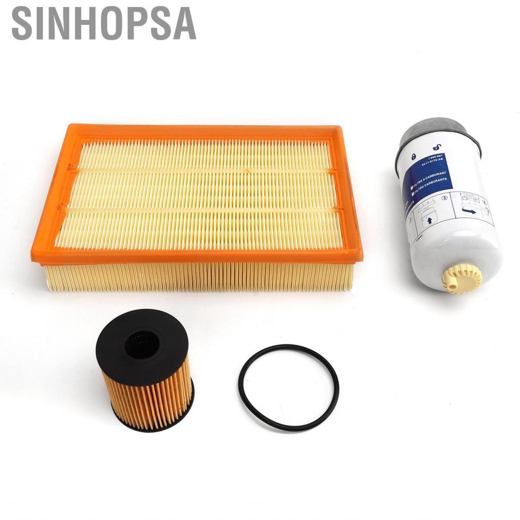 Sinhopsa Oil Air Fuel Filters Kit Rustproof 1900519 Filter Better ...