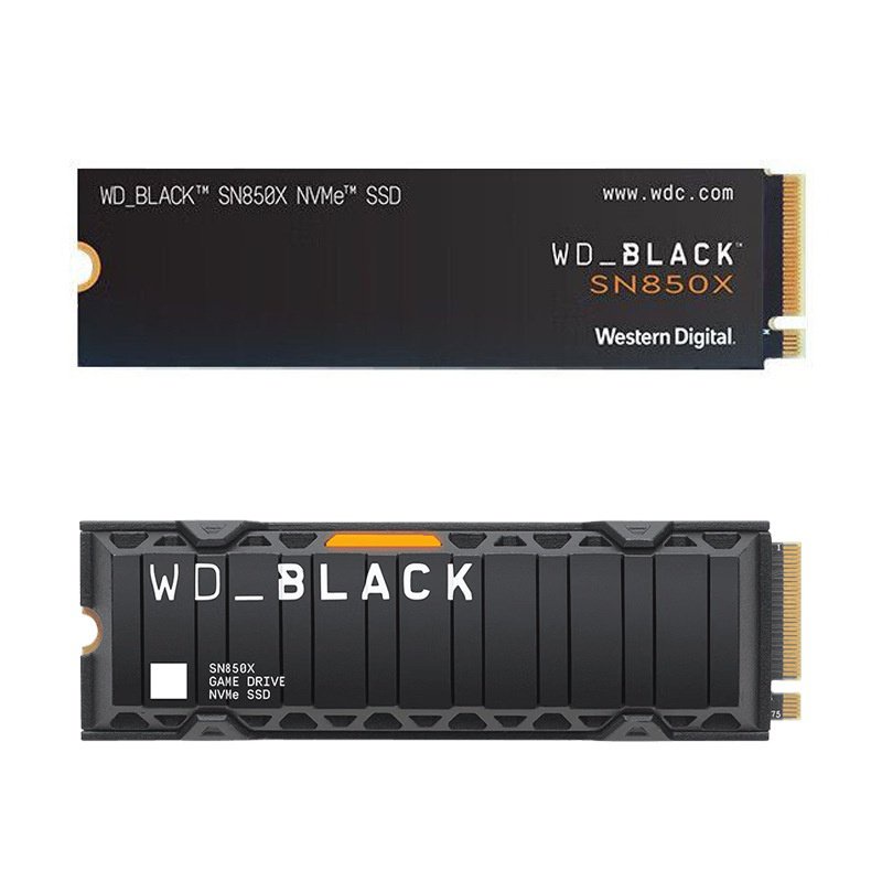 โซลิดสเตทไดรฟ์ SSD ZOF4 Wd/western Data BLACK SN850X RGB 1T 2T 4T M.2 ...