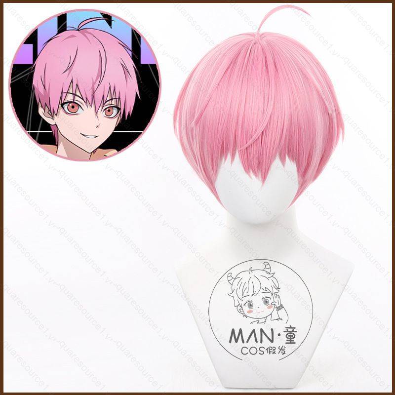 Squar1 Li Tianchen วิกผมคอสเพลย์อนิเมะ สีชมพู สําหรับผู้หญิง และผู้ชาย ...