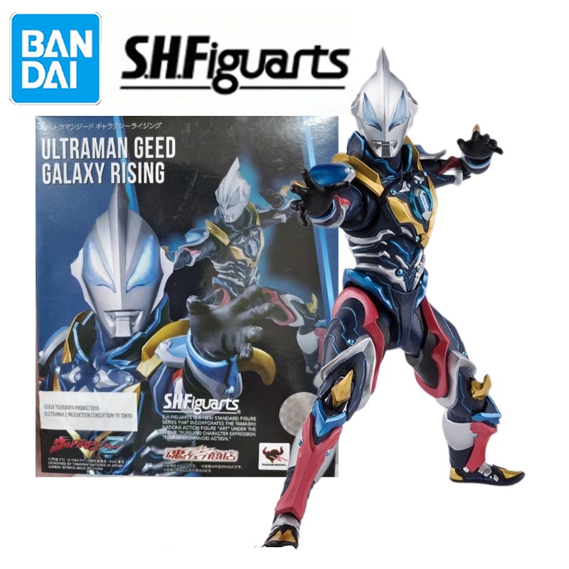 พร้อมส่ง Bandai S.H.Figuarts SHF ULTRAMAN ULTRAMAN GEED GALAXY RISING โมเดลฟิกเกอร์ Pvc ของเล่น ...