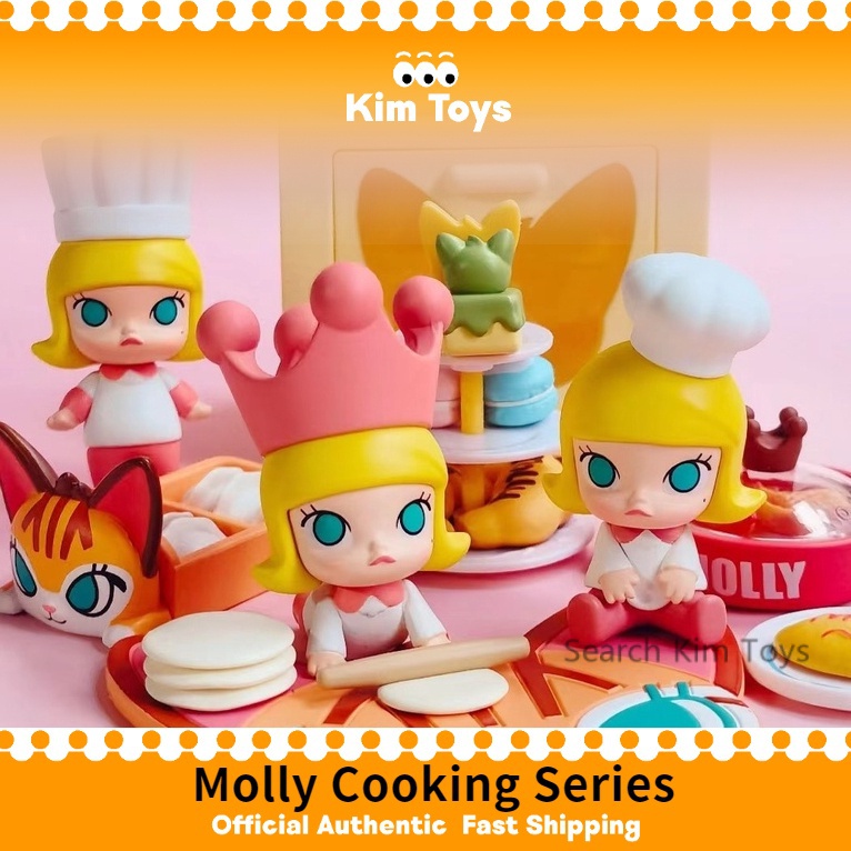Popmart MOLLY Cooking Series อุปกรณ์ประกอบฉากทําอาหาร | Shopee Thailand
