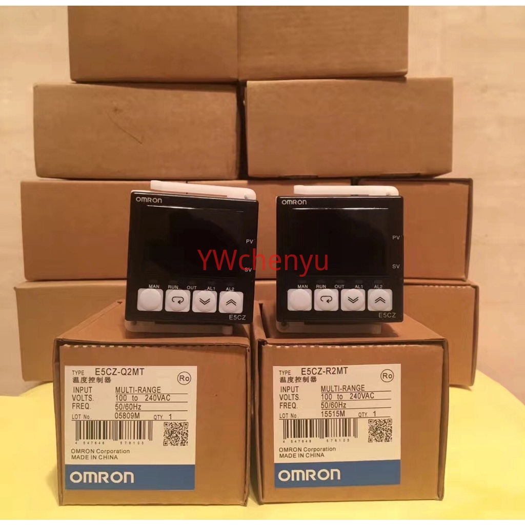 Omron เทอร์โมสตัท E5CN-R2MT Q2MT-500 E5CN-R2T Q2T R2TC R2MT E5CN E5CZ ...
