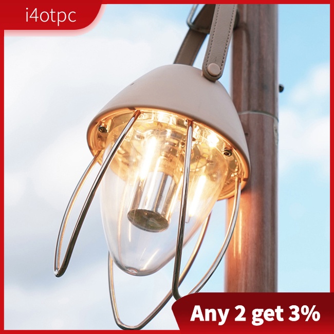 I4otpc โคมไฟฉุกเฉิน Led แบบพกพา ชาร์จแบตเตอรี่ในตัว 3 โหมด กันน้ํา สําหรับตั้งแคมป์กลางแจ้ง ...