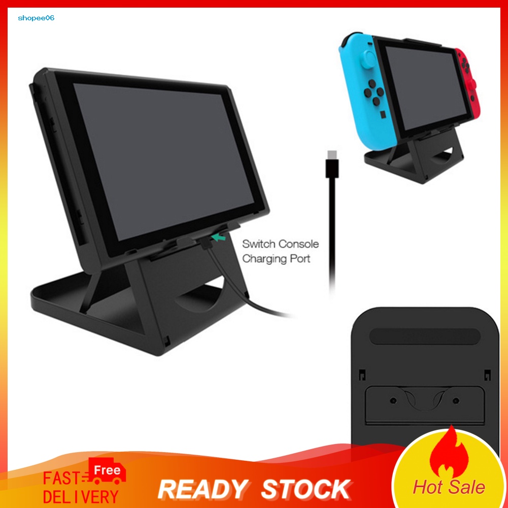 Setn แท่นวางเกมคอนโซล แบบพับได้ อุปกรณ์เสริม สําหรับ Nintendo Switch | Shopee Thailand