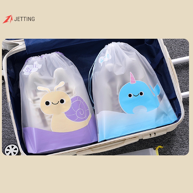 Jtth กระเป๋าจัดเก็บรองเท้า แบบใส กันน้ํา แบบพกพา 10 5 ชิ้น | Shopee ...