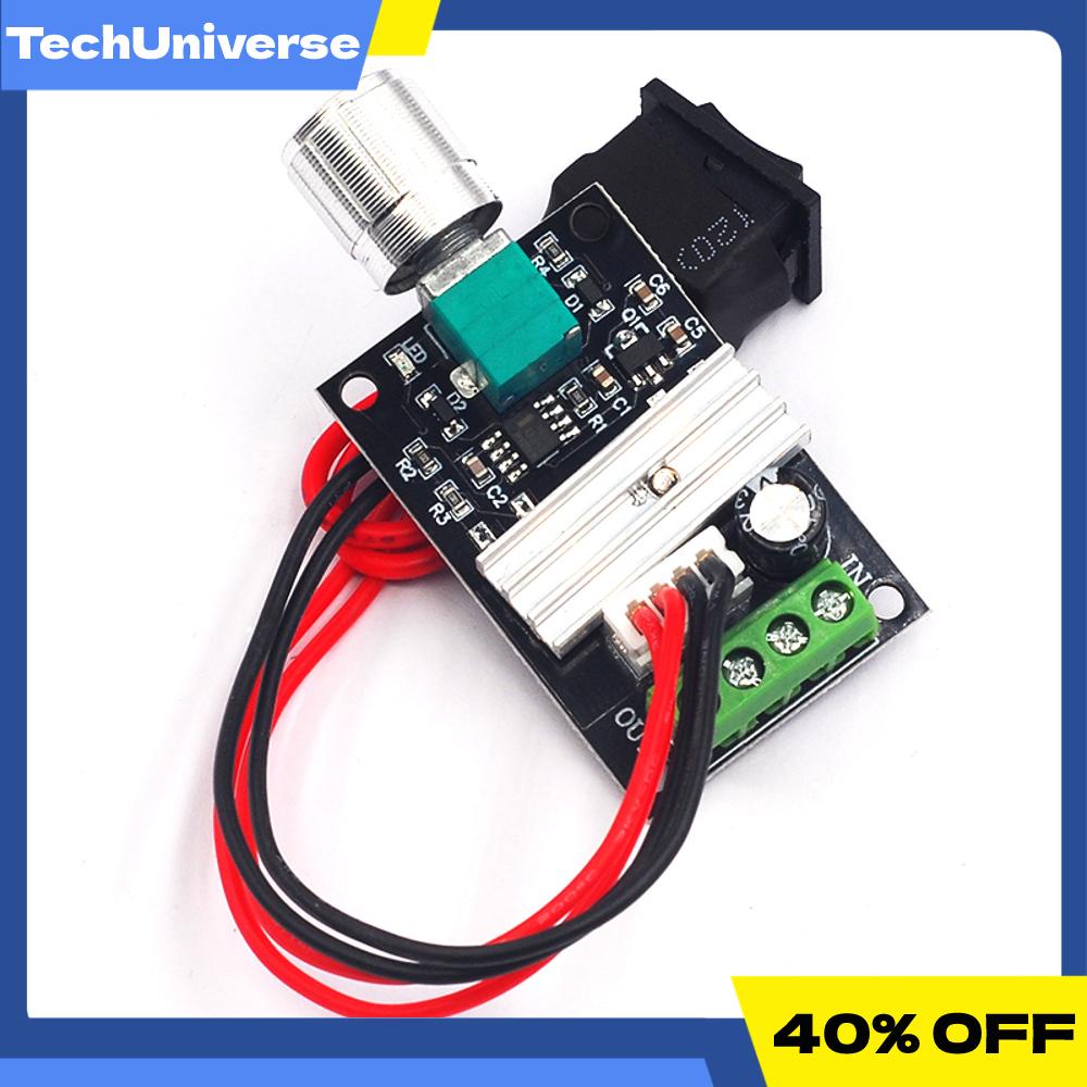 Pwm โมดูลมอเตอร์ควบคุมความเร็วมอเตอร์ 6V12V24V 3A 80W | Shopee Thailand