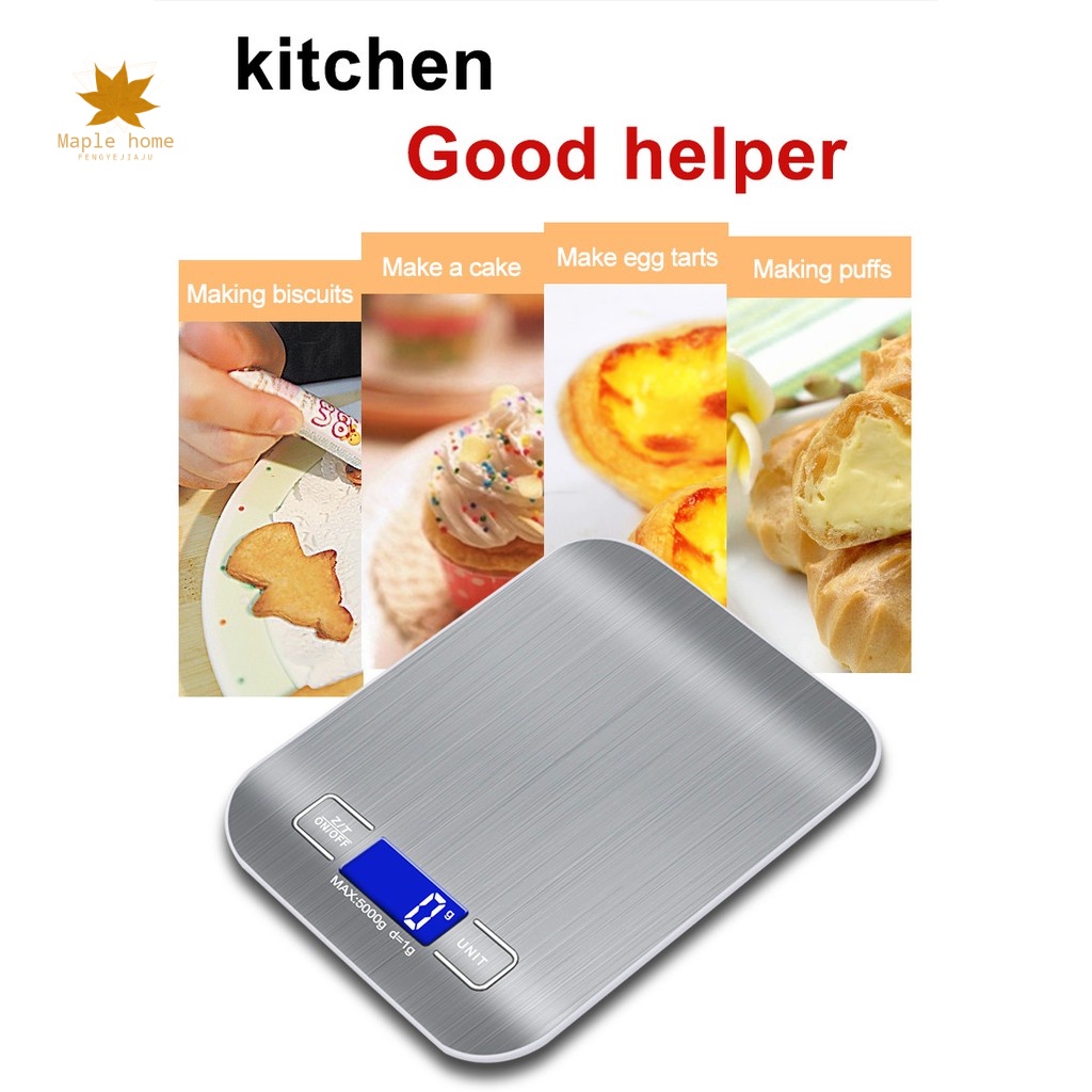 hot ♞5kg/1g Accurate Electric High Precision Kitchen Scale Weighing ...