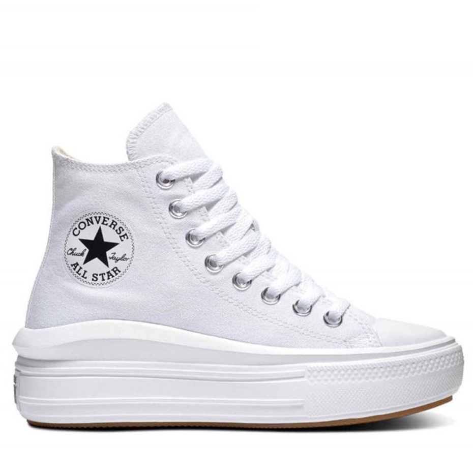 Converse คอนเวิร์ส ผ้าใบ CV W Chuck Taylor All Star Move HI ...