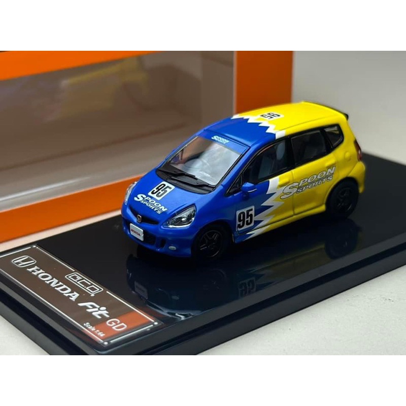 🔺Honda Fit ( Jazz ) GD Spoon Scale 1:64 ยี่ห้อ GCD | Shopee Thailand