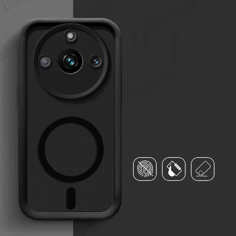 ปลอกสําหรับrealme 11 Pro + RMX3771 Plus RMX3741 พร้อมสติกเกอร์แม่เหล็ก ...