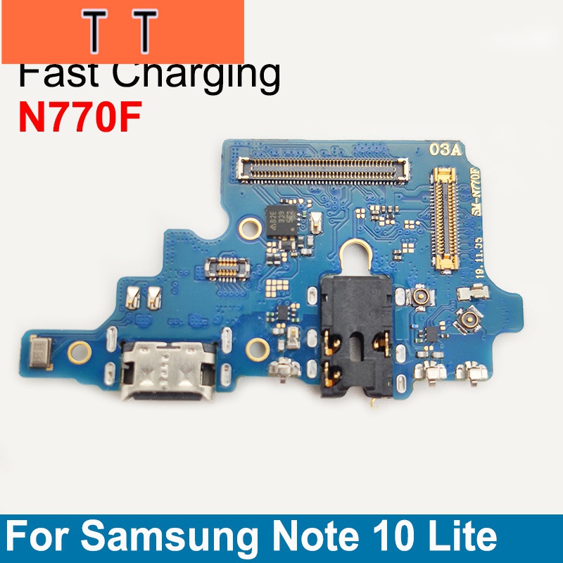 พอร์ตชาร์จ USB พร้อมไมโครโฟน สําหรับ Samsung Galaxy Note 10 Lite N770F ...