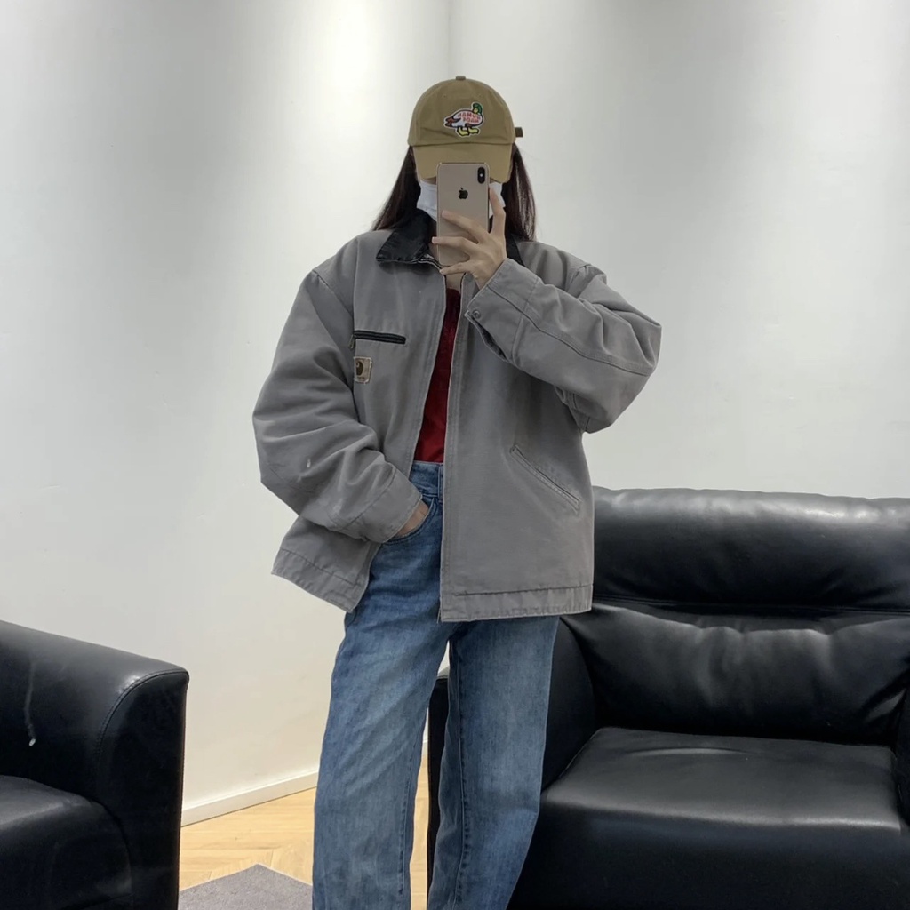 FIUB American CARHARTT Carhart J97 washed old heavy industry Detroit ...