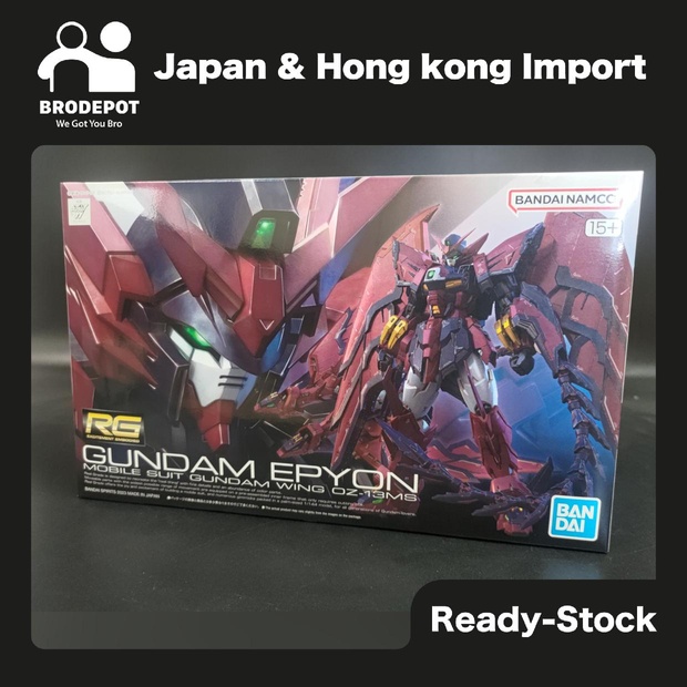[Ready stock] Bandai RG 1/144 Gundam Epyon Plastic Model | Shopee Thailand