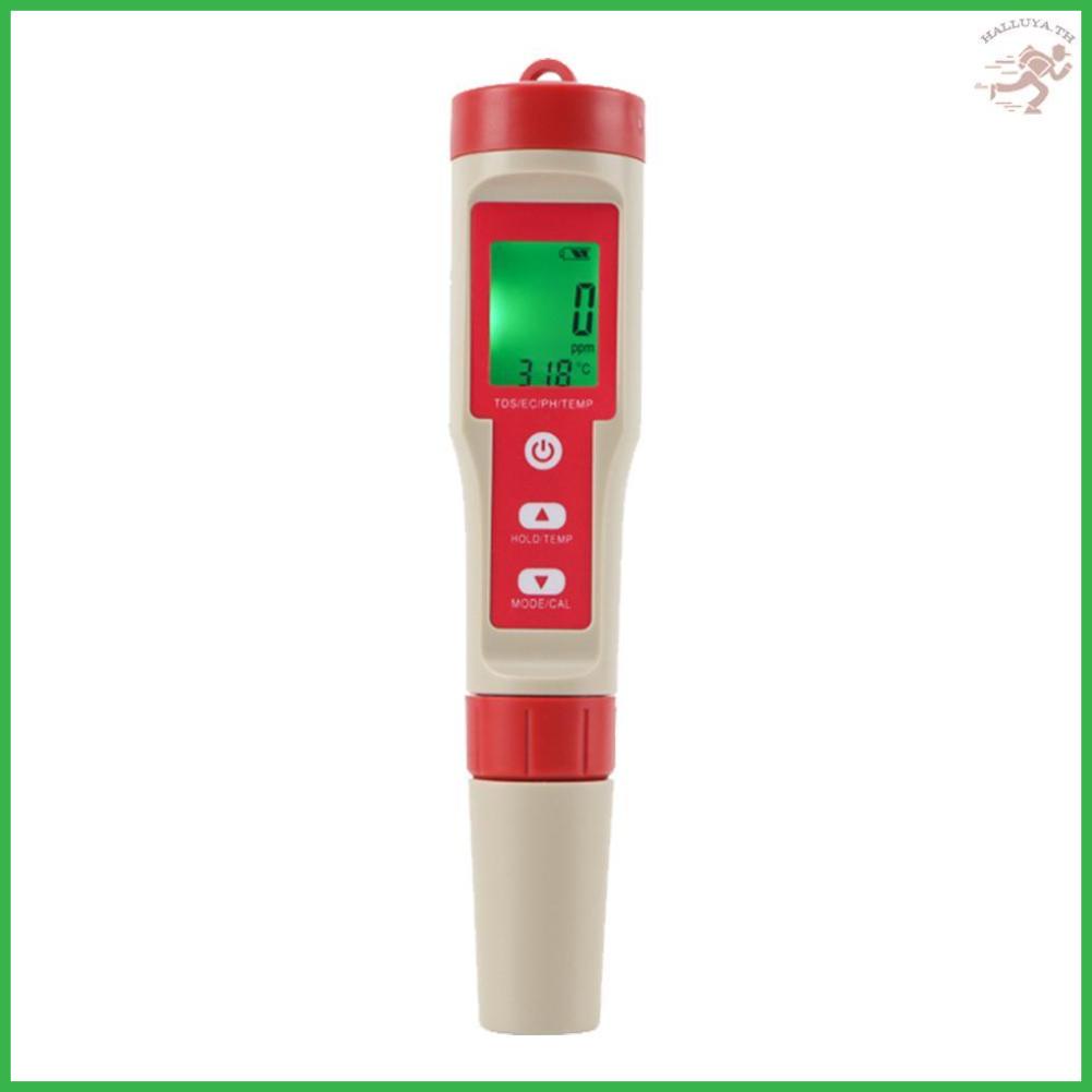 PEZ9908 Portable Handheld Water Quality Tester 4 In 1 PH TDS EC ...