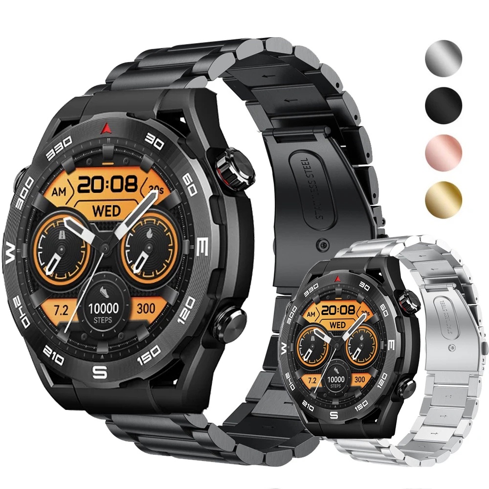 สายนาฬิกาข้อมือสเตนเลส 22 มม. สําหรับ HAYLOU Watch R8 Smartwatch HAYLOU ...