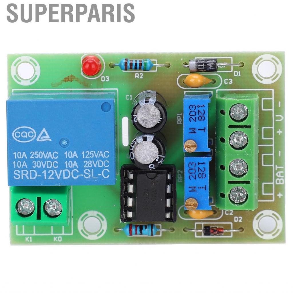 Superparis 12V Smart Power Control Board Storage Charging Controller ...